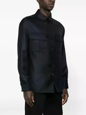 Agnona Pocket Button Shirt