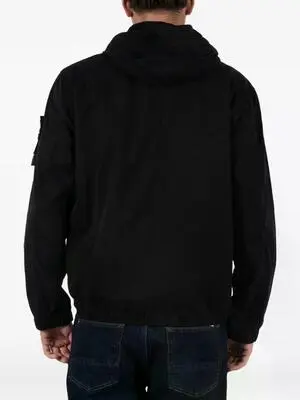 Stone Island Hooded Chest-pocket Jacket - Black