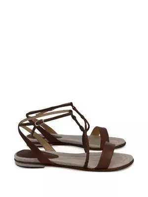 ALEXANDRE BIRMAN Braided-strap Flat Sandals