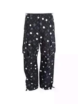 LOUIS VUITTON X Yayoi Kusama Monogram Dots Cargo Pants