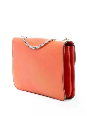 Gucci Medium Calfskin Interlocking G Crossbody Bag - Orange