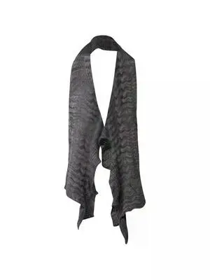 Missoni Ruffled Knitted Scarf