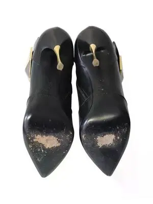 NICHOLAS KIRKWOOD Hexagon Leather Ankle Boots