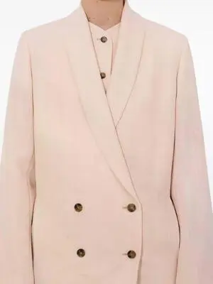 Loulou De Saison Minka Double-breasted Blazer - Pink