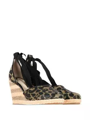 SOPHIA WEBSTER Printed Wedge Espadrilles
