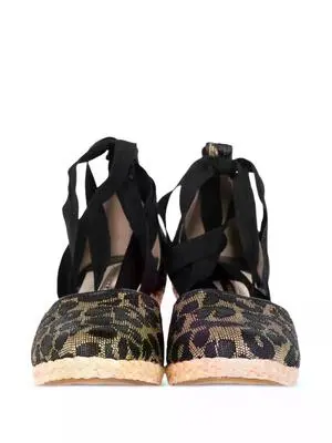 SOPHIA WEBSTER Printed Wedge Espadrilles