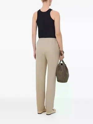 Loulou De Saison Scot Elasticated Trousers - Neutrals