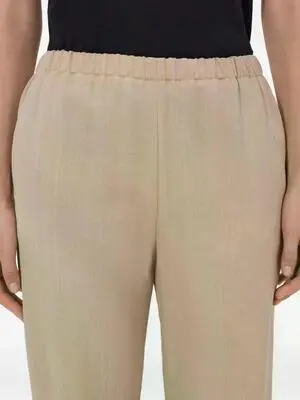 Loulou De Saison Scot Elasticated Trousers - Neutrals