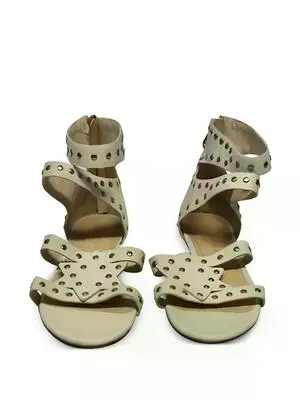 CHARLOTTE OLYMPIA Studded Leather Sandals
