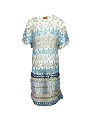Missoni Knitted Short Sleeve Dress
