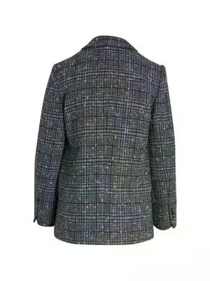 ISABEL MARANT VINTAGE Checked Bouclé Blazer