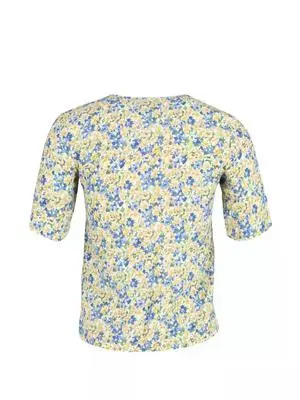 A.p.c. V-neck Floral Blouse