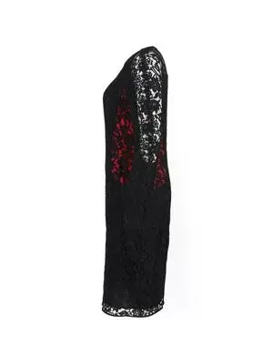 JOSEPH Lace Long-sleeve Dress