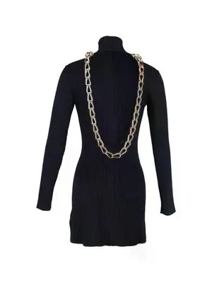 DION LEE Chain-embellished Mini Dress