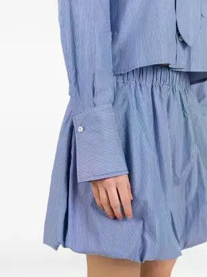 SOCIETE ANONYME Striped Tie-detail Shirt