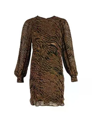 Ganni Animal Print Cocktail Dresses