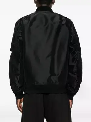 Sacai Zip-up Bomber Jacket - Black