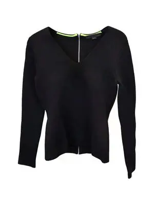 ALEXANDER WANG V-neck Long-sleeve Top