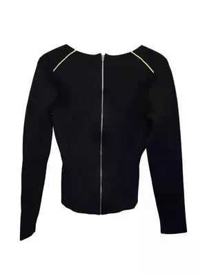 ALEXANDER WANG V-neck Long-sleeve Top