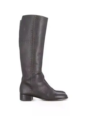 Fendi Round Toe Boots For Women