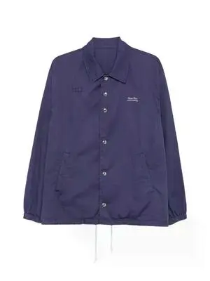 Undercover Press-stud Jacket - Blue