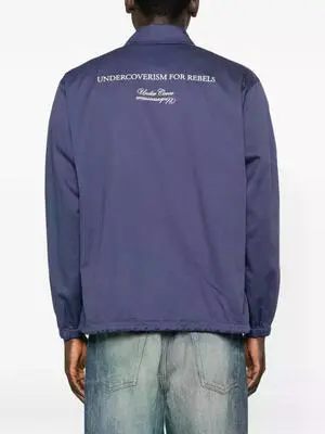 Undercover Press-stud Jacket - Blue
