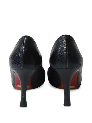 Dolce & Gabbana Embossed Bow Pumps