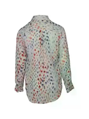 Equipment Printed Button-up Shirt