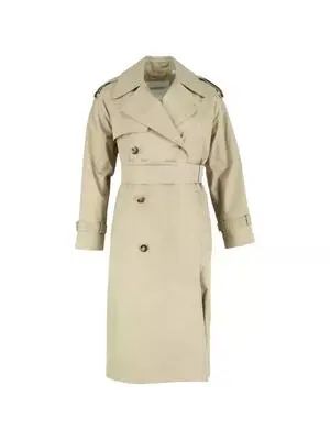 Burberry Double Breasted Coats For Women