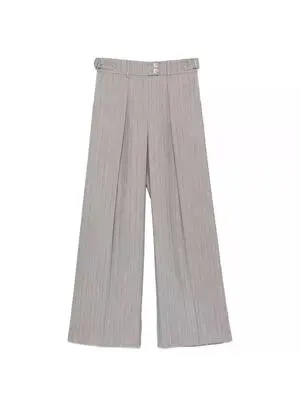 Patrizia Pepe Pinstriped Palazzo Pants