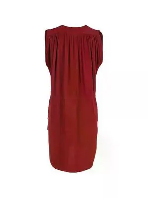 ISABEL MARANT VINTAGE Drawstring Tie Mini Dress