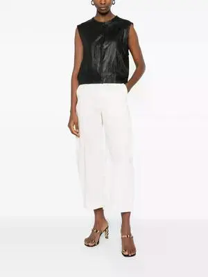 GIORGIO BRATO Sleeveless Zip Jacket