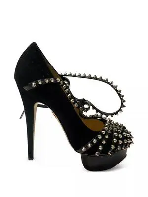 Charlotte Olympia Tie Fastening Pumps
