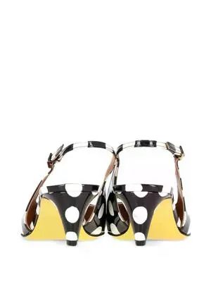 Marni Polka-dot Slingback Pumps