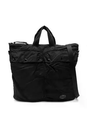 C.P. COMPANY Nylon Zip Tote Bag - Black