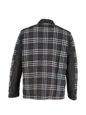 Burberry Virgin Wool Checked Overshirt