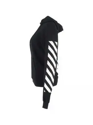 Off-White Diag Arrow Slim Hoodie - Black