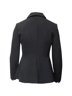 Burberry Fitted Wool Blazer