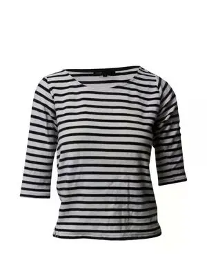 Maje Breton Stripe Cotton Top