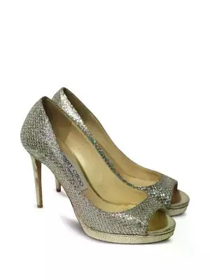JIMMY CHOO Luna Open-toe Pumps