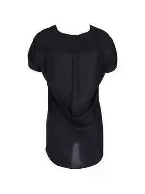 LANVIN V-neck Short-sleeve Blouse