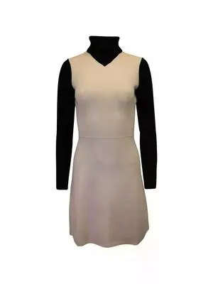 Theory Myrelle Evian Turtleneck Dress - Neutrals