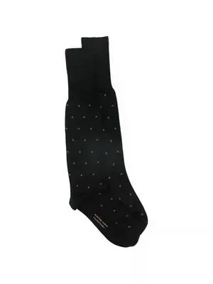 ALTO MILANO Polka Dot Socks
