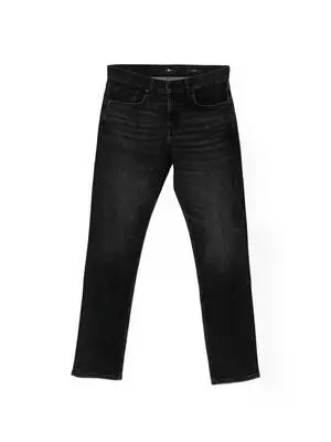 7 For All Mankind Slim Fit Jeans - Black