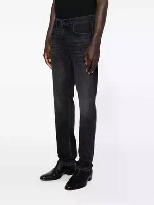 7 For All Mankind Slim Fit Jeans - Black