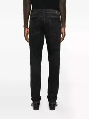 7 For All Mankind Slim Fit Jeans - Black