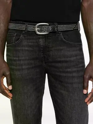 7 For All Mankind Slim Fit Jeans - Black