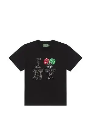 DENIM TEARS Cee-lo Ny Tee Print T-shirt - Black
