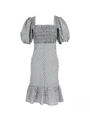 Square Neck Puff Sleeve Dresses