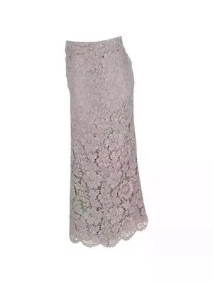 Valentino Garavani Lace Midi Skirt